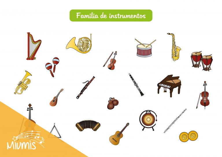 Familias De Instrumentos Para Imprimir