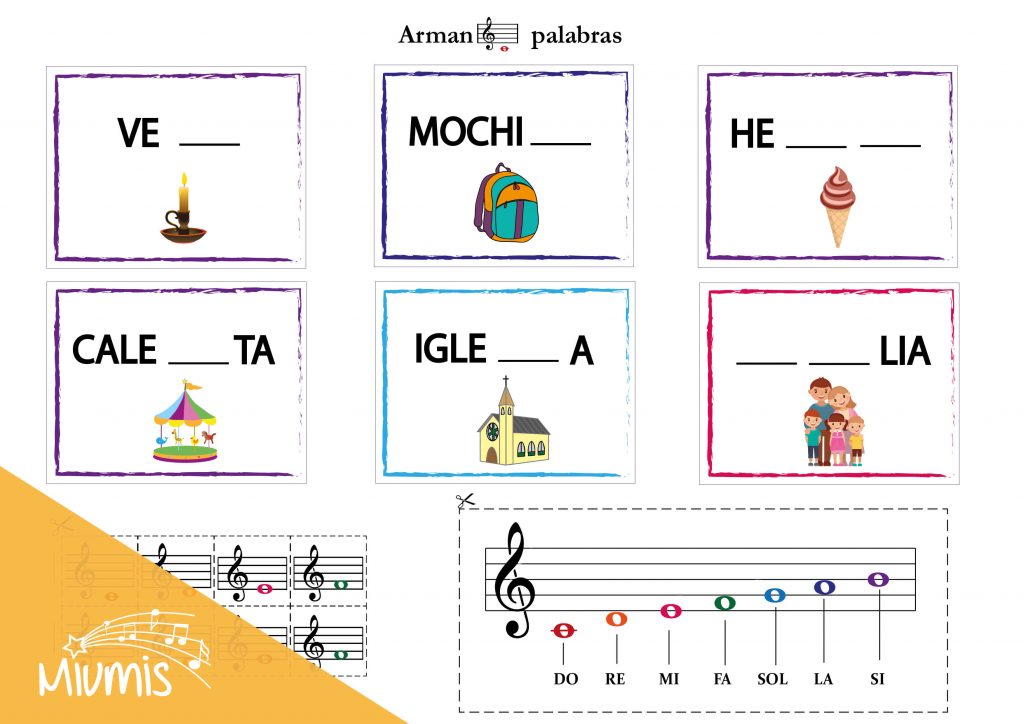 Armando palabras – Miumis